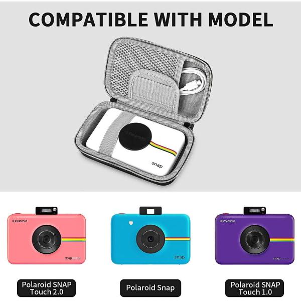 Quality Polaroid EVA Small Digital Camera Case Nylon Coated Pu Material for sale