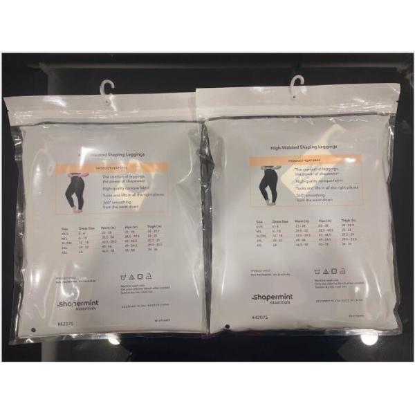 Quality Custom Polybag Shapewear Packaging Polybag With Hanger for sale
