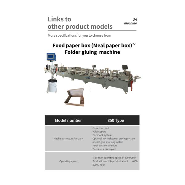 Quality Condition CQT 900YG-2 Mini Folder Gluer for Bottom Lock Gluing of Box Expanded for sale