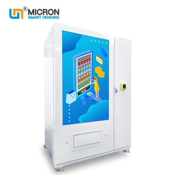 Quality 55 Inch Touch Screen Advertising Vending Machine And Card Readers for sale