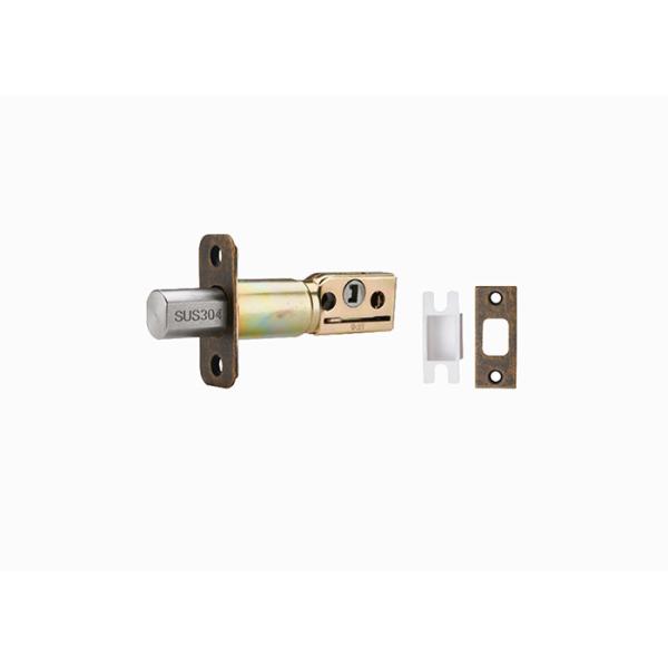 Quality 175mm Front Entry Door Pull Handle Slim Square Single Cylinder Deadbolt Lock Set for sale