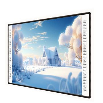 Quality Interactive Projector Board 4K 82 85 102 Inch Side Bar 10 Touch Points USB PC for sale
