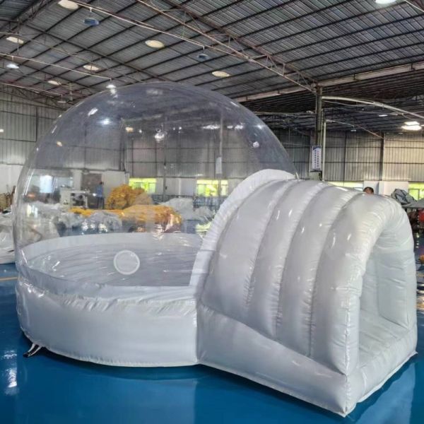 Quality Transparent Igloo Dome Tent PVC Globe Inflatable Bubble Tent House For Outdoor Camping for sale
