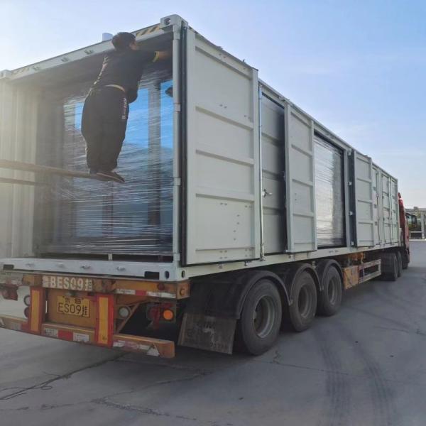Quality Expandable Container House with 2 Bedrooms and Steel Door in White or Customized for sale
