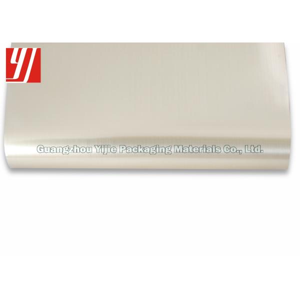 Quality Metal Appearance PET Width 0.64m Brushed Gold Foil for sale