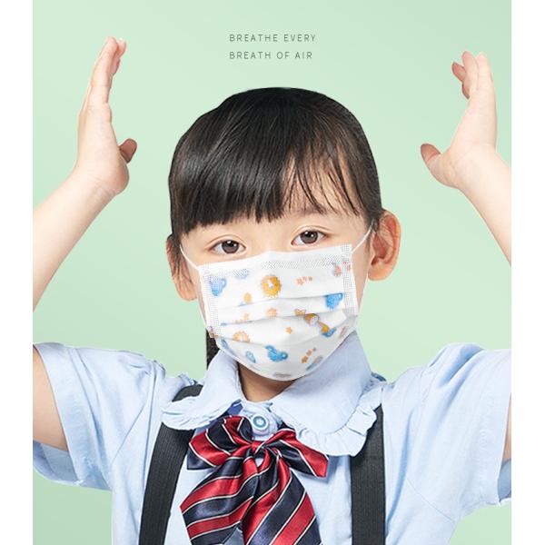 Quality GBT32610-2016 Tri Layer Children's Disposable Mask for sale