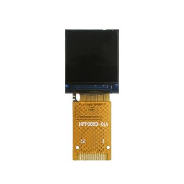 Quality 0.85 Inch LCD TFT Display , 128x128, 12 Pins 4 Wire SPI Interface GC9107 Driving for sale