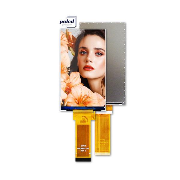 Quality Polcd 4.5 Inch TFT LCD Module 480*854 Resolution 300 Nits RGB 24bit Interface 4.5