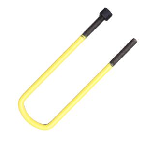 china Leaf Spring Square U Bolts M24*1.5 For Truck Corrosion Resistance