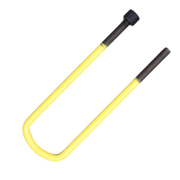 Quality Leaf Spring Square U Bolts M24*1.5 For Truck Corrosion Resistance for sale