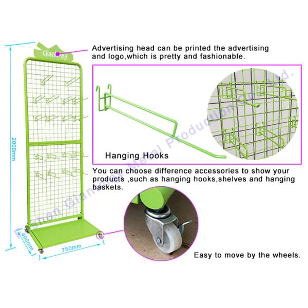 Quality Shop Potato Chip Rack Metal Wire Display Stand for sale