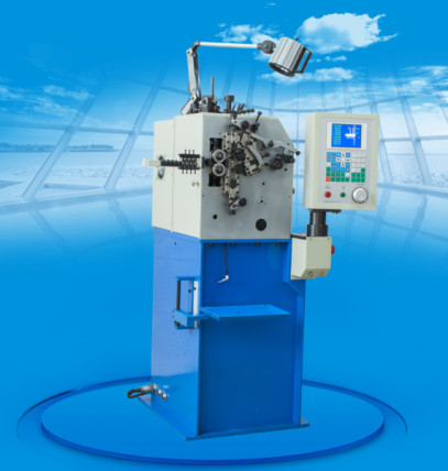 Quality Computer Controlled Compression Spring Machine With Cam Servo Motor 1.0KW for sale