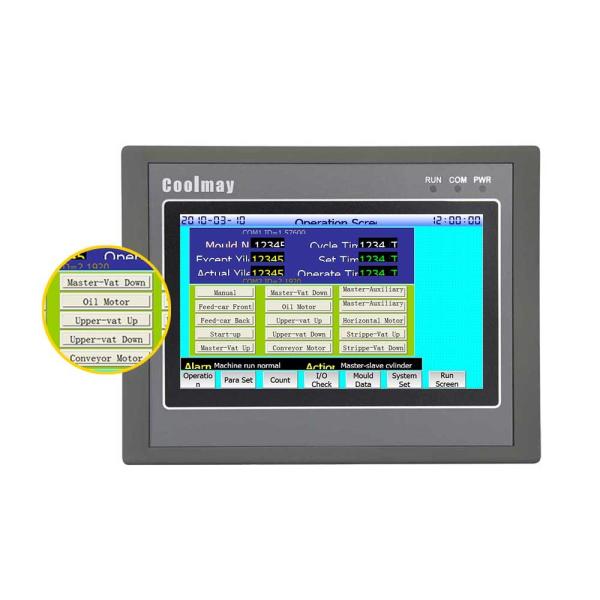 Quality 4.3 Inch Programmable HMI PLC Control Panel linear arc interpolation for sale