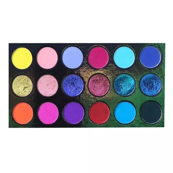 Quality 18 Colors Eye Makeup Eyeshadow Waterproof Hot Duochrome Eyeshadow Palette for sale