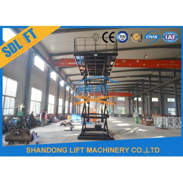 Quality Customized 380V 3T 5m Stationary Hydraulic Scissor Lift for sale