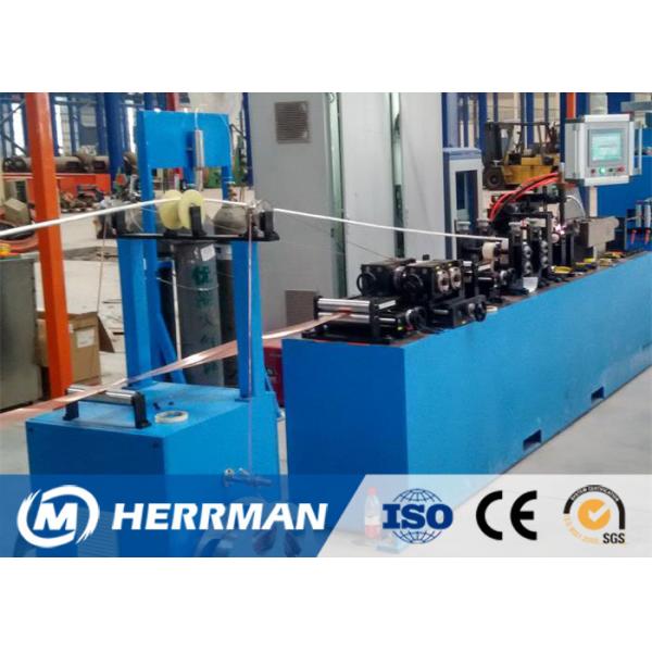 Quality Metallic Pipe Corrugated Pipe Line , HV Corrugated Pipe Machine For Fire for sale