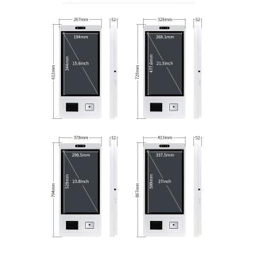 Quality OEM Self Ordering Kiosk POS Terminal Shopping Terminal Windows System for sale
