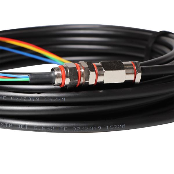 Quality Pre Terminated 4 Core Waterproof FOC Fiber Optic Cable Pigtail for sale