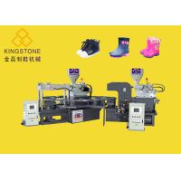 Quality Plastic PVC Injection Rotary Short Boots / Shoes Making Machine 2 Color for sale