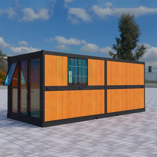 Quality Anti Rust Fireproof Prefab Folding Container House Easy To Install for sale