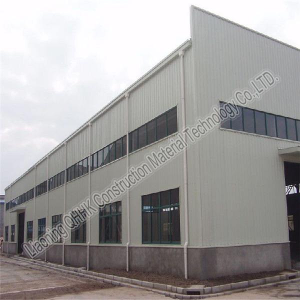 Quality Large Span Structural Steel Prefabricated Warehouse Buildings In Steel for sale