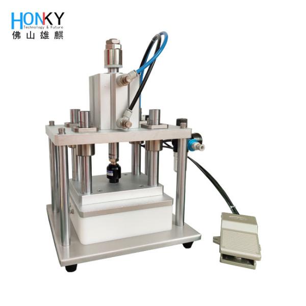 Quality Desktop Air Capping Machine 2ml Pump Cap Perfume Sample Capping Machine For for sale