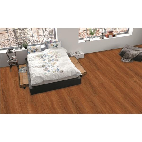 Quality 183mm SPC Click Flooring Formaldehyde Free Non Slip Unilin Click Cherrywood for sale