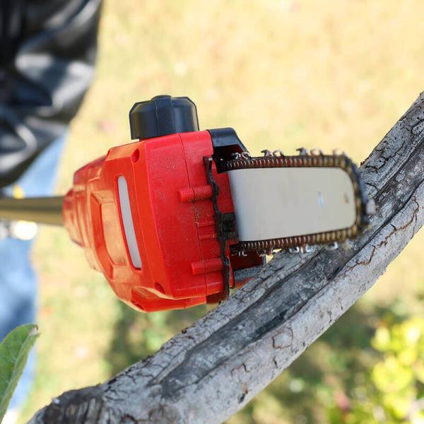 Quality Lightweight Battery-Powered Saw 180-300cm Adjustable Telescopic Pole Chainsaw for sale