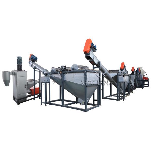 Quality 380V 50HZ Plastic Washing Machine 200ppm Pet Flakes Washing Machine for sale