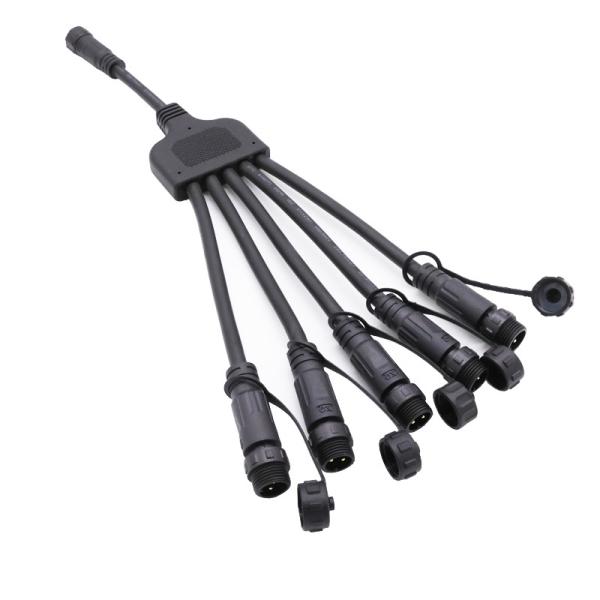 Quality Plastic Waterproof Marine Electrical Connectors 8A Ip68 3 Way Cable Type for sale