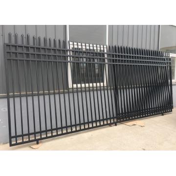 Quality Wrought Iron ISO9001 L2400mm Sustainable Wrought Iron Steel Fence for sale