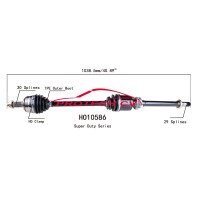Quality HO10586 CV Axle Assembly Heavy Duty Clamp TPEE Boot Cold Forging Grinding for sale