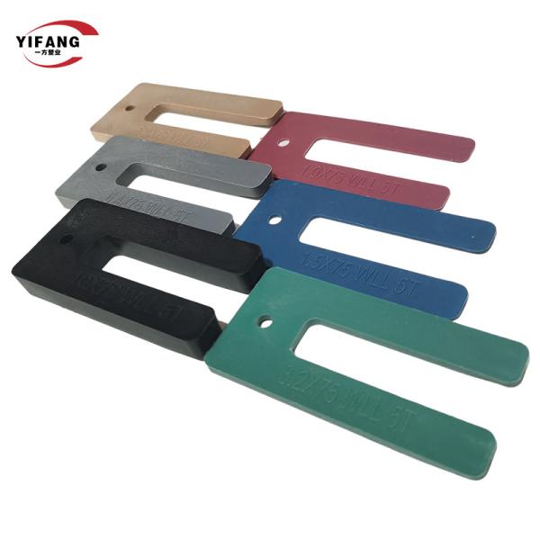 Quality Customized Good Quality U Shape Plastic Packer Shim For Window Floor And Door for sale