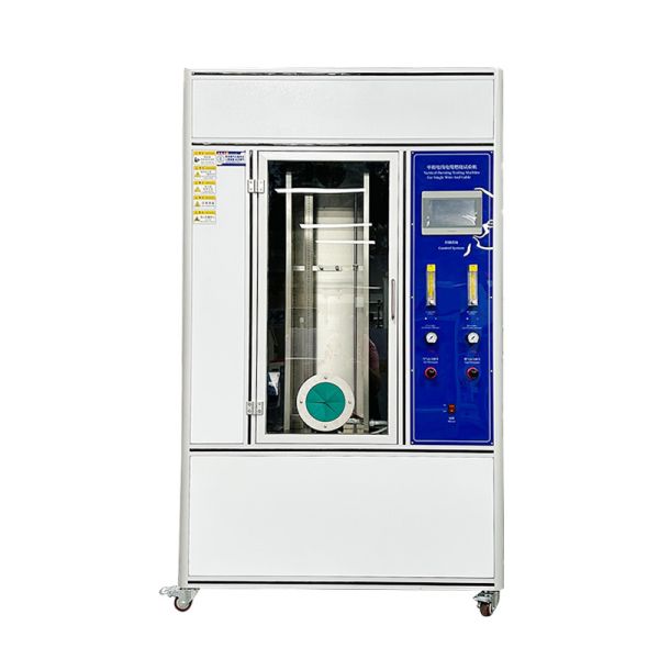 Quality Single Wire Vertical Burning Tester Machine With Standard IEC60332 Blue Flame Core Height 46~78mm for sale