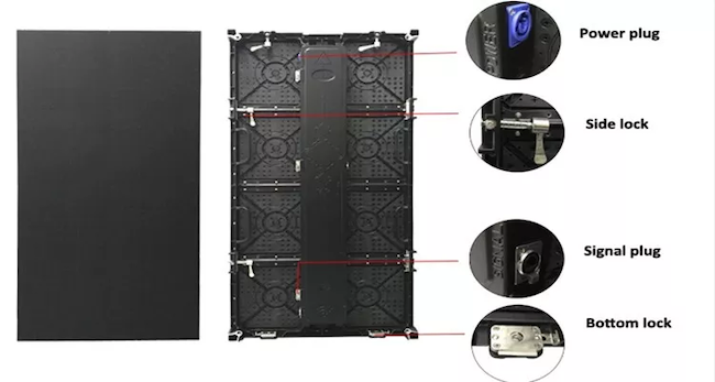P3.91 LED Stage Backdrop Screen CE , Outdoor Rental LED Display 0