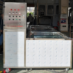Quality Semi Automatic Multi Tank Ultrasonic Cleaning Line 38kHz Automatic Ultrasonic for sale