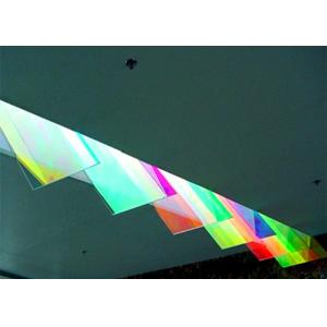 Quality Diglass Patterned Dichroic Glass , Colored Laminated Glass for sale