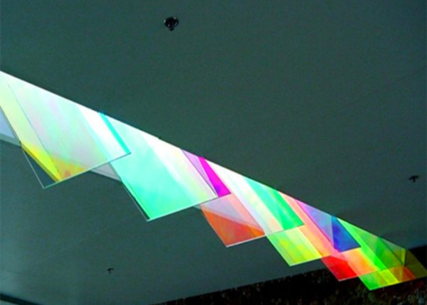 Quality Decorative Color Change Dichroic Glass for sale