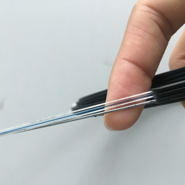 Quality Steel Wire FTTH Drop Cable GJYXFCH 1 2 4 Core G.657A Fiber for sale