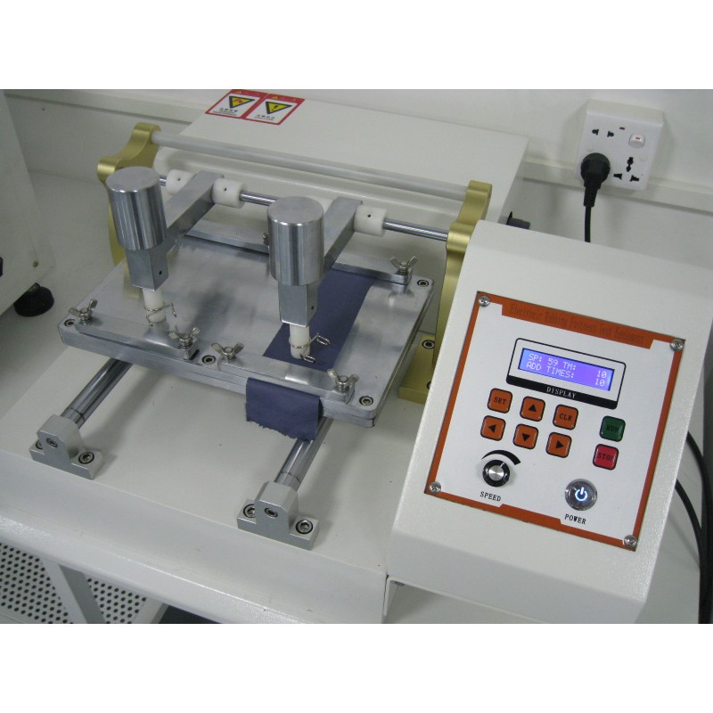 Leather Shoes Friction Color Fastness Testing Machine - Side View