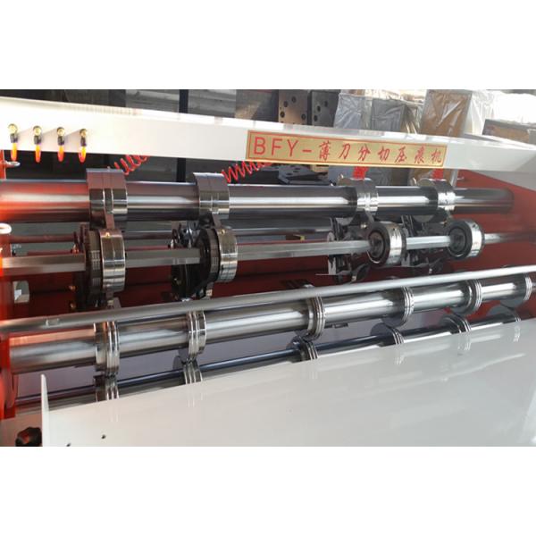 Quality Automatic Thin Blade Carton Cardboard Slitting And Creasing Machine High for sale