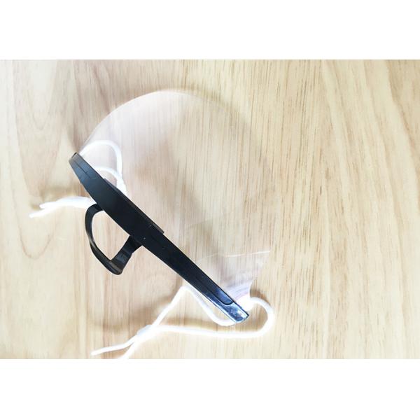 Quality Black Double Sided Anti Fog Mouth Shield Anti Static Fogless Face Shield Clear for sale