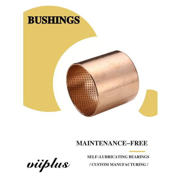 Quality Wrapped Perforated Bronze Bushing CuSn8 Material for sale