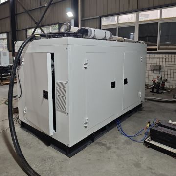 Quality High Thermal Efficiency Low Noise Silent Natural Gas BHKW CHP Unit Cogen 120kw for sale