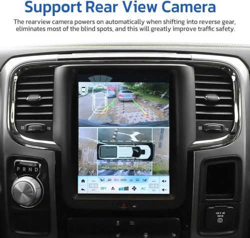 Quality VIKNAV Wireless Car 1500 for Dodge Ram Radio Upgrade 2014 2015 2016 2017 10.4 for sale