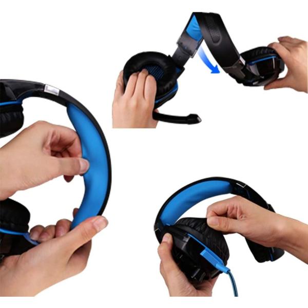Quality Kotion Each G2000 50mm 2.2kohm 2.2m Stereo Gaming Headset for sale