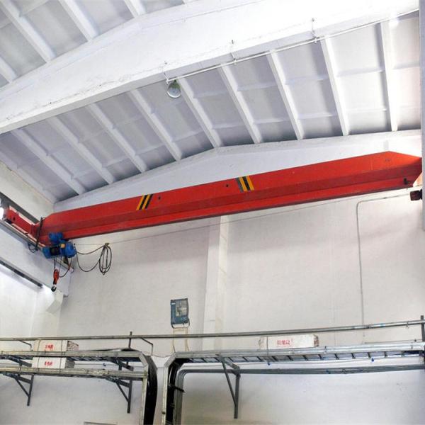 Quality Indoor LDA Single Beam 1 - 20 Ton Overhead Crane Customized Colors for sale