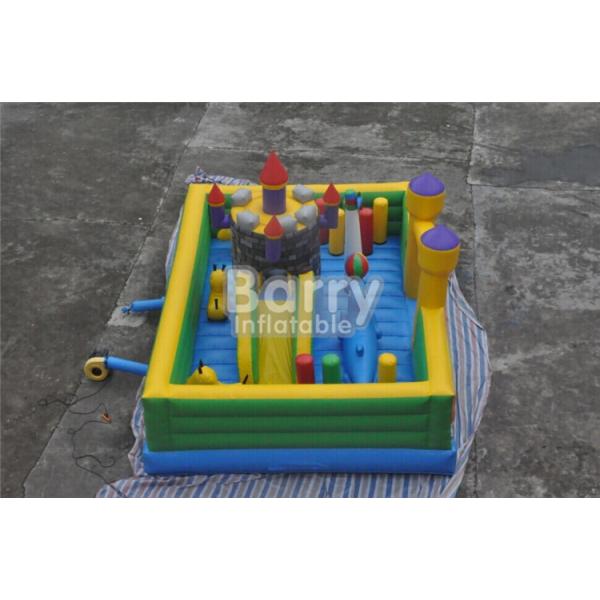 Quality Inflatable Fun City Castle Themed Amusement Park Inflatable Playground Equipment for sale