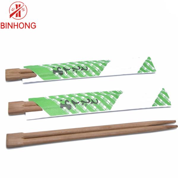 Quality Carbonized ISO9001 24cm Bamboo Chopsticks Restaurant for sale
