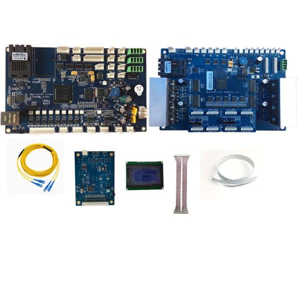 Quality Gigabit Network I3200 Double Head Inkjet Control Board For White Ink Pyrography Printer for sale